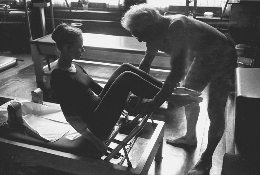 The Most Iconic Joe Pilates Photos Colorized | - Power Pilates